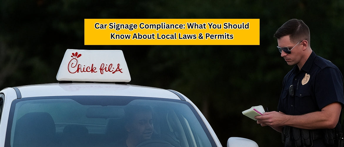 Car Signage Compliance: What You Should Know About Local Laws & Permit