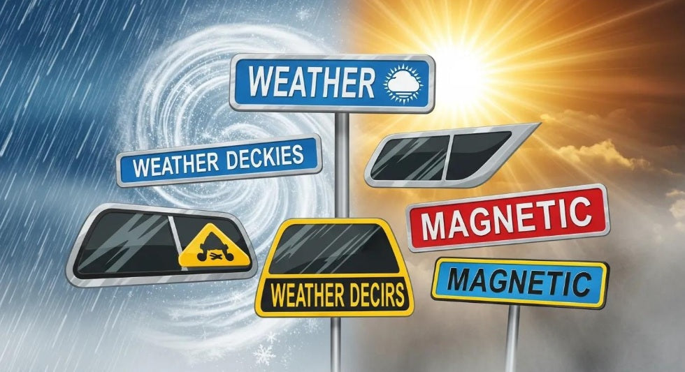 Weather Impact on Car Signs: How Heat, Rain, Snow & UV Exposure Affect