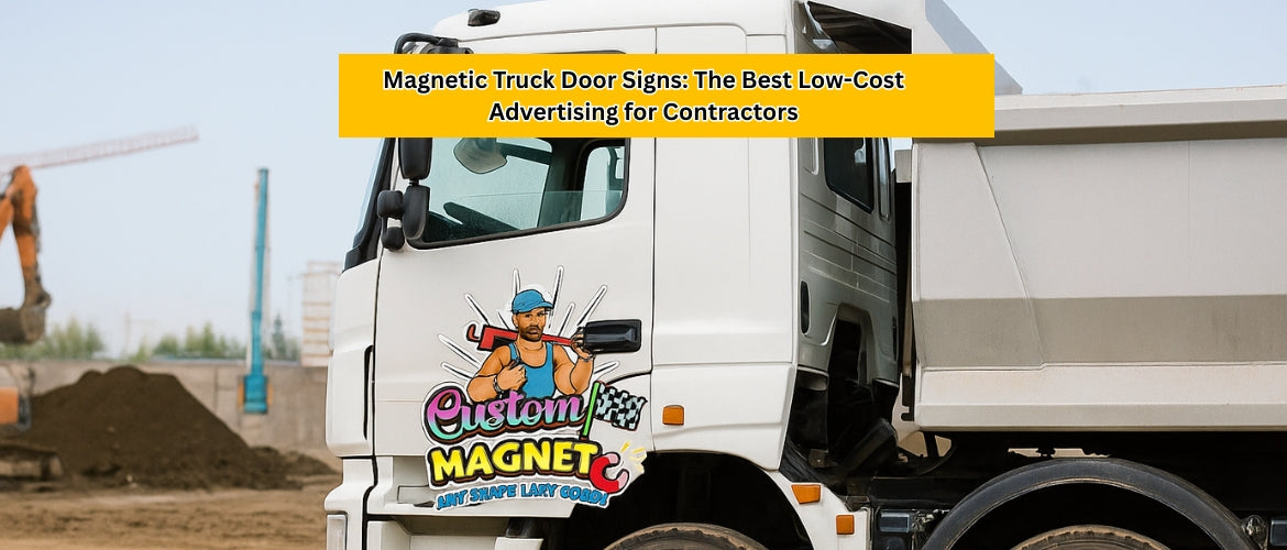 Magnetic Truck Door Signs: The Best Low-Cost Advertising for Contracto